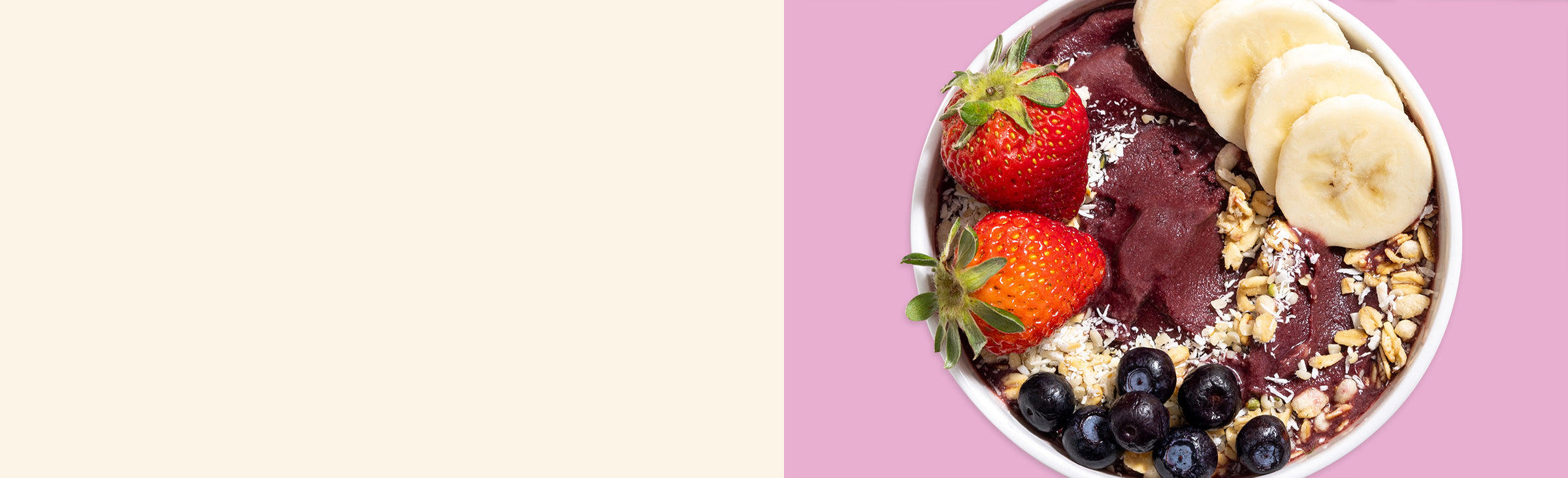 Sweet Nothings | Organic Berry Frozen Açai Bowl