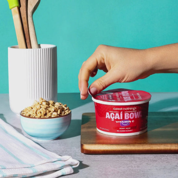 Sweet Nothings | Organic Berry Frozen Açai Bowl